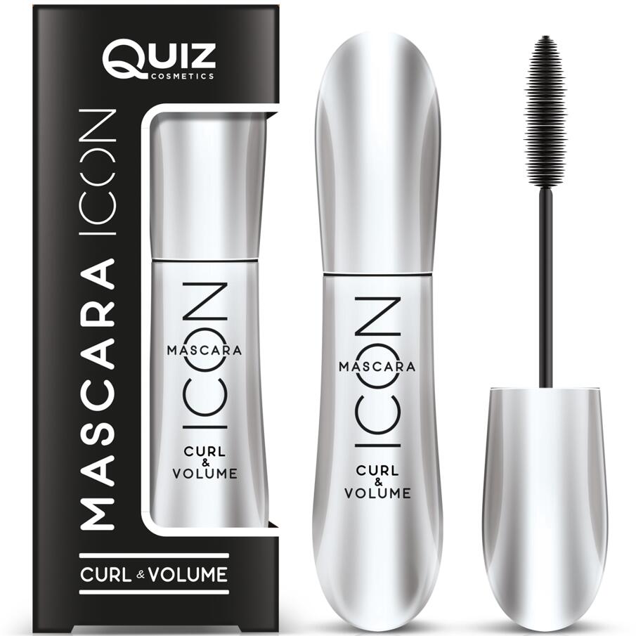 Mascara Icon Curl & Volume, Quiz Cosmetics, 8 g - eMAG.ro
