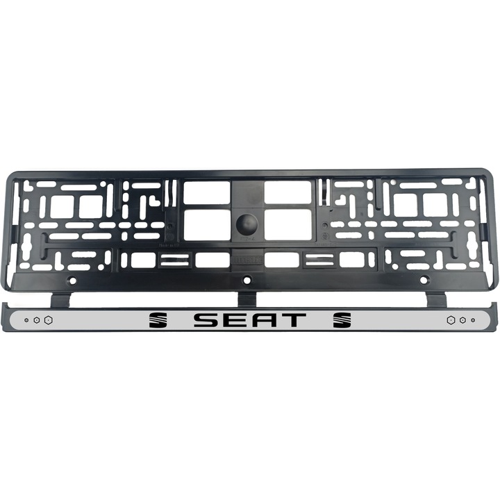 Set 2 bucati, suport numar inmatriculare Seat - eMAG.ro