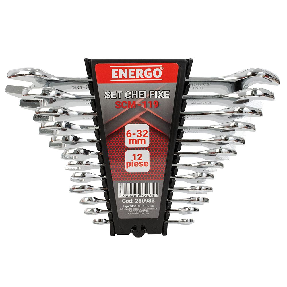 Set chei fixe SCM-M-119 6-32mm varianta-scurta profil-standard suport ...