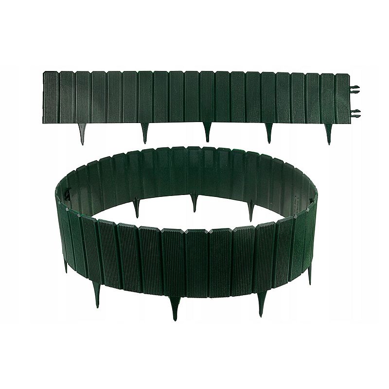 Palisada gradina, Progarden, separator ornamental verde, lungime 100 cm ...