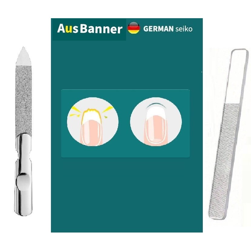 Aus Banner manikűr és pedikűr szett 4 részes: íves körömreszelő ...