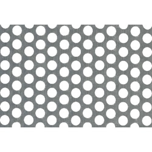 Tabla Perforata Aluminiu Alberts 600x1000 Mm, Diametru Perforatii Ø2mm, Perforatii Rotunde - eMAG.ro