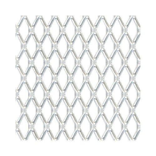 Tabla Perforata Expandata Aluminiu Alberts 250x500 Mm, Perforatii In Romb, Argintiu, Eloxat ...