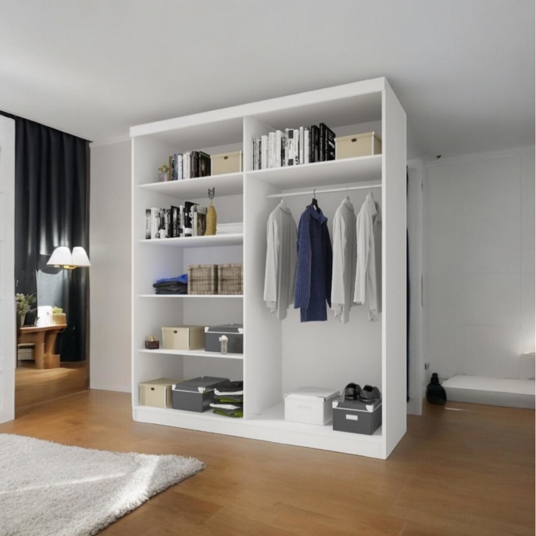 Dormitor Edy Pat 1, 8m, Dressing 1, 6m, Sonoma - eMAG.ro