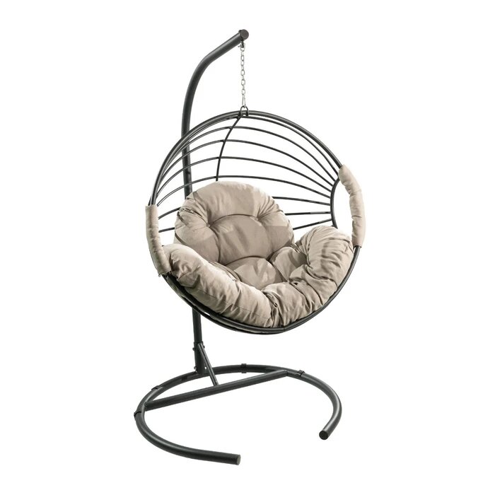 Fotoliu suspendat pentru terasa sau gradina, o persoana, structura din ...