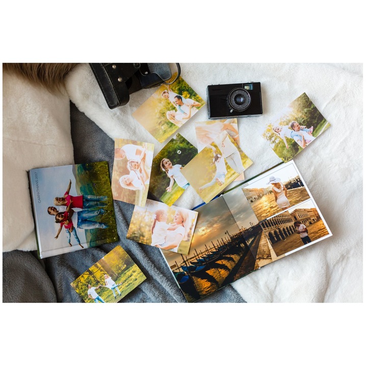 Pachet Printare Poze 10x15cm, 50 bucati, Antulu®, cu doua brelocuri ...