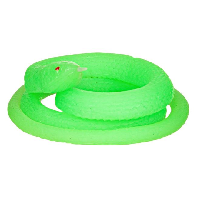 Jucarie Sarpe Verde Fluorescent 70cm - eMAG.ro