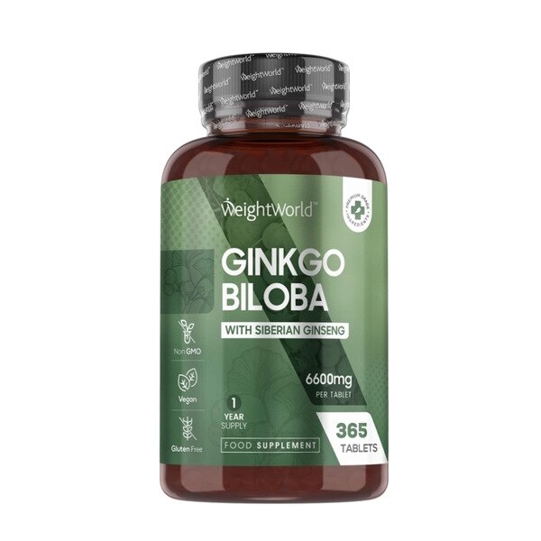 Supliment alimentar WeightWorld, Ginkgo Biloba cu Ginseng Siberian ...