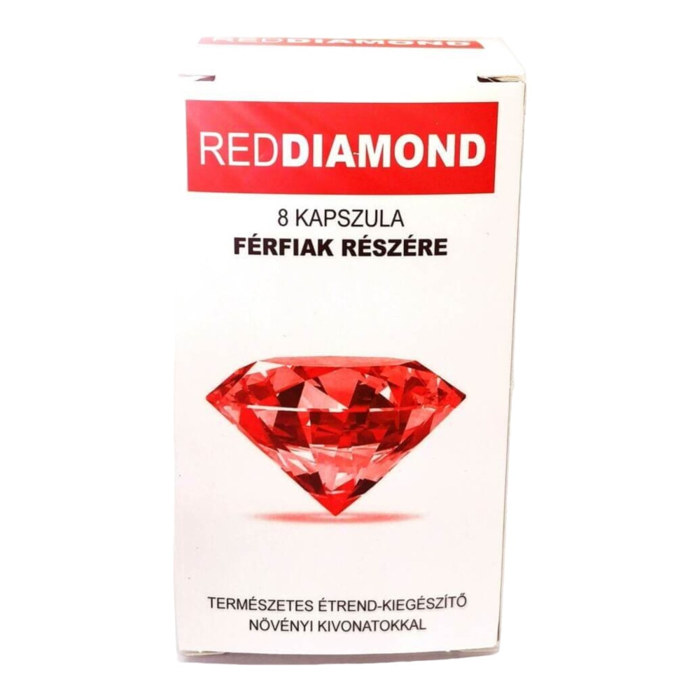 Capsule crestere potenta Red Diamond 8 buc - eMAG.ro