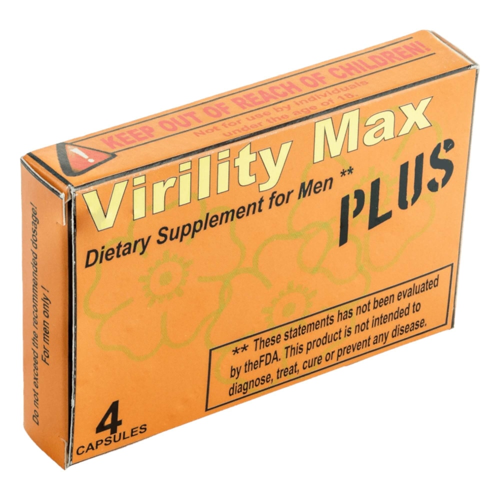 Capsule pentru potenta Virility Max Plus 4 buc - eMAG.ro