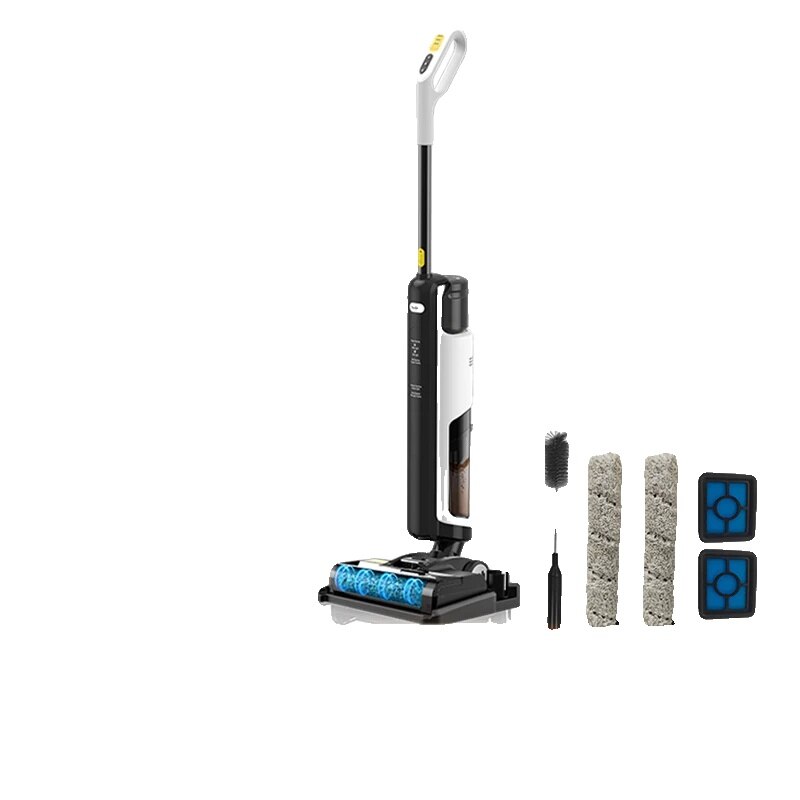 Aspirator fara fir, functie mop, multi-suprafata, rosu, 2600mAh, 3.7kg ...