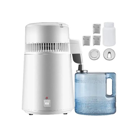 Distilator apa, Purificator, Inox 304, 750W, 3L/ora, 4L, automat ...