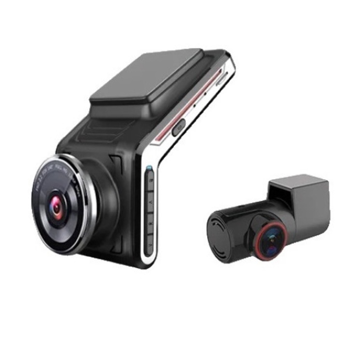 Set camere auto fata/spate, 4K, 2560x1440p/1920x1080p, duala cu viziune ...