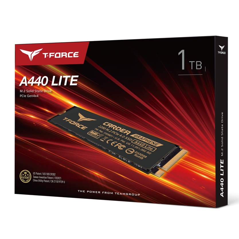 Solid-State Drive (SSD) Team Group T-Force Cardea A440 Lite 1TB A440-LITE-1TB - eMAG.bg
