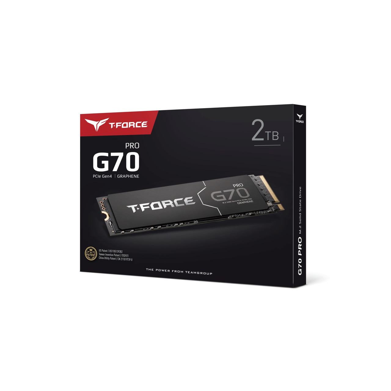 Unitate solida (SSD) Team Group T-Force G70 Pro, M.2 2280 2TB PCI-e 4.0 ...