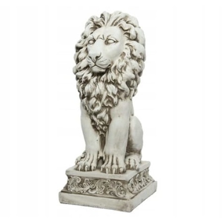 Statueta decorativa pentru gradina, Kaemingk, Model leu, Polimagneziu ...