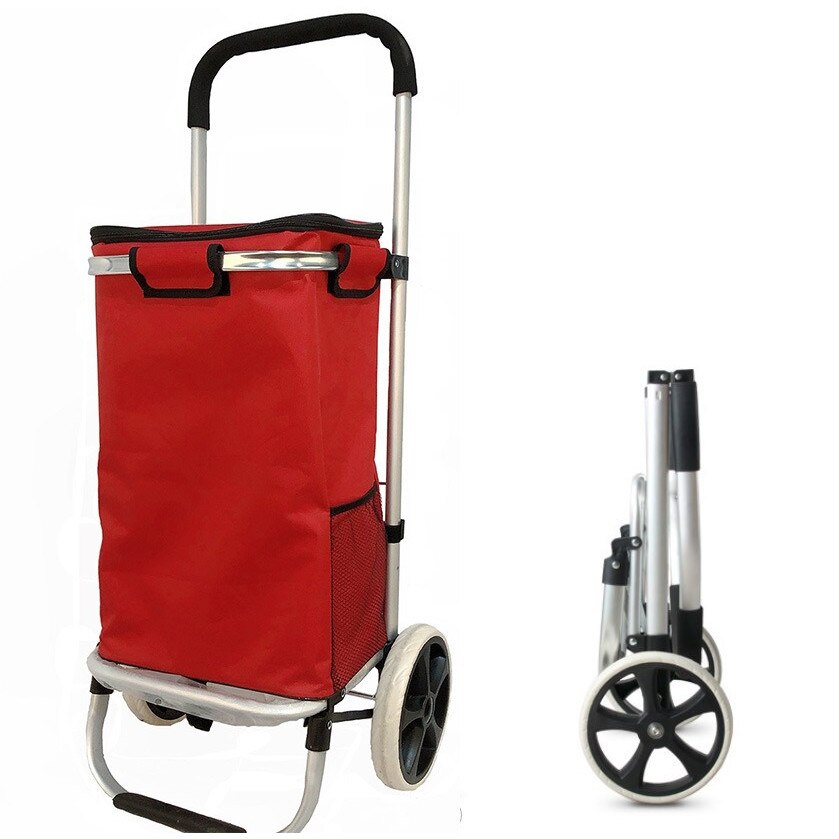 Carucior pentru Piata si Cumparaturi "Aluminiu Strong", Premium Quality ...