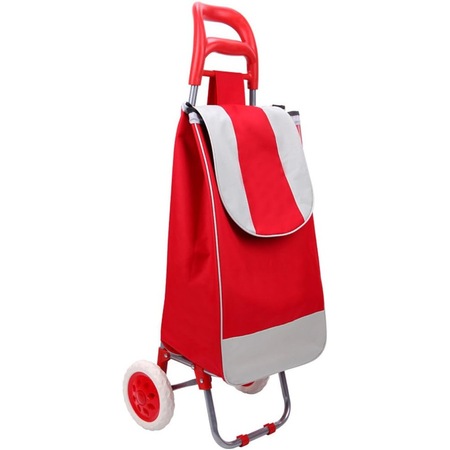 Carucior de piata pliabil, cadru din aluminiu, capacitate maxima 35kg ...