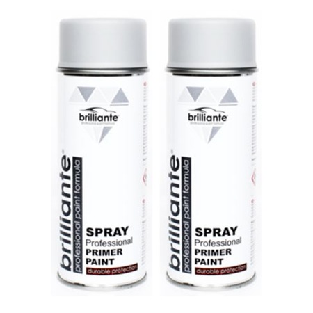 Pachet 2 Spray Brilliante Grund Gri 400 ml - eMAG.ro