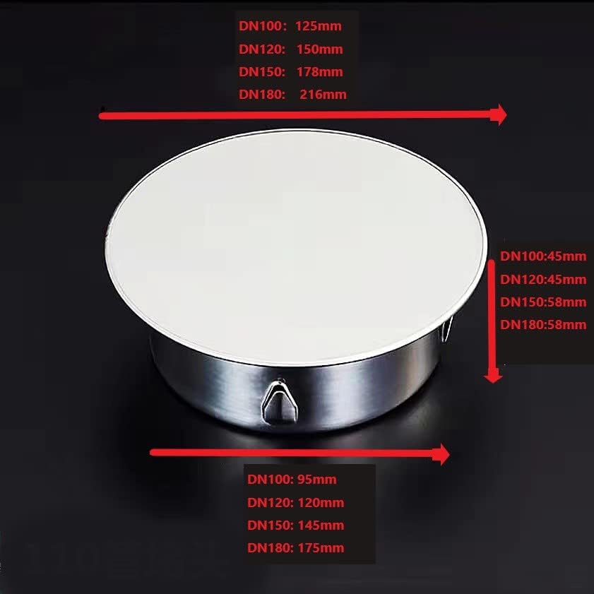 Capac cos de fum Beekeg, universal, inox, 100 mm - eMAG.ro