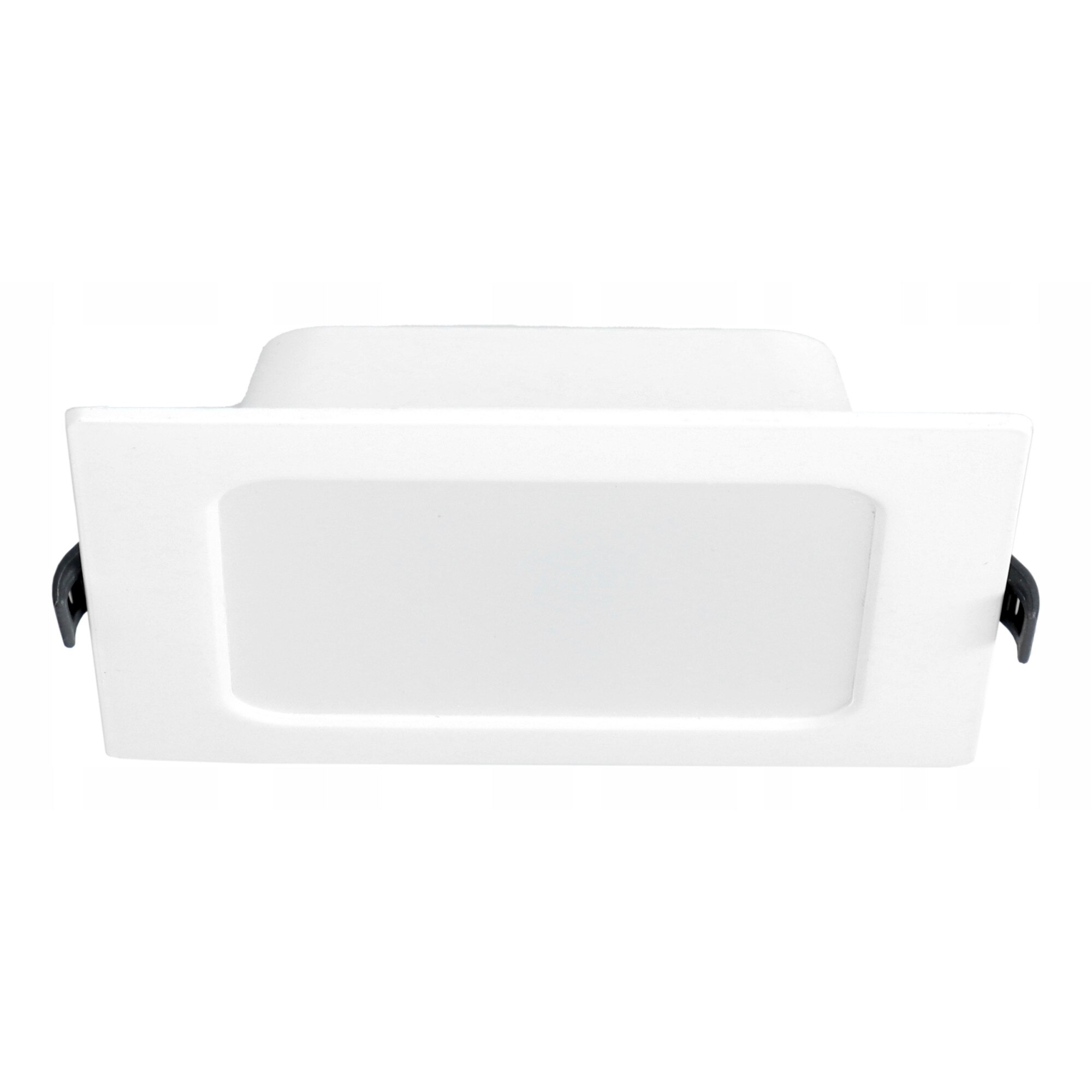 Lampa de tavan, panou LED, incastrat, tavan, 6W, forma patrata ...