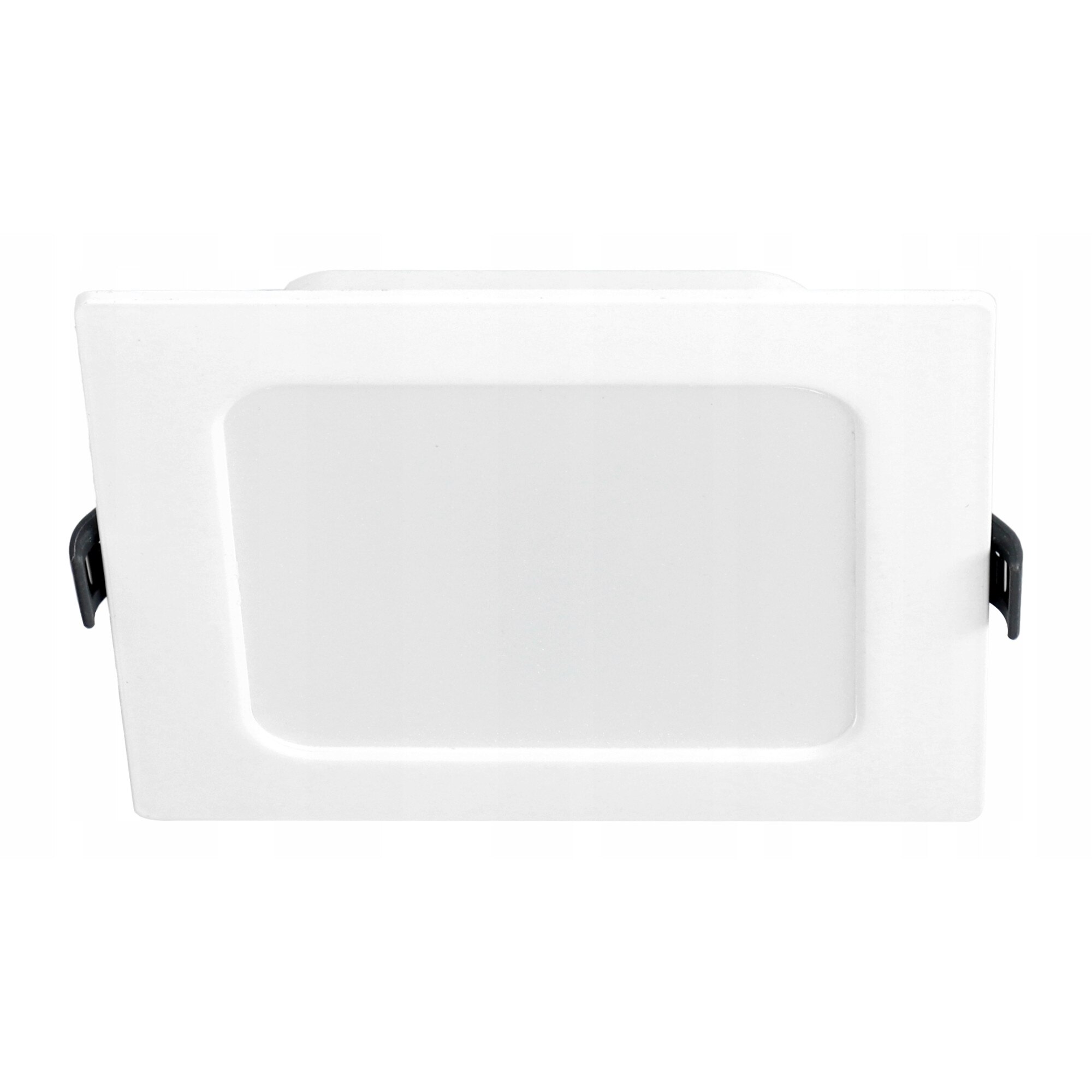 Lampa de tavan, panou LED, incastrat, tavan, 6W, forma patrata ...