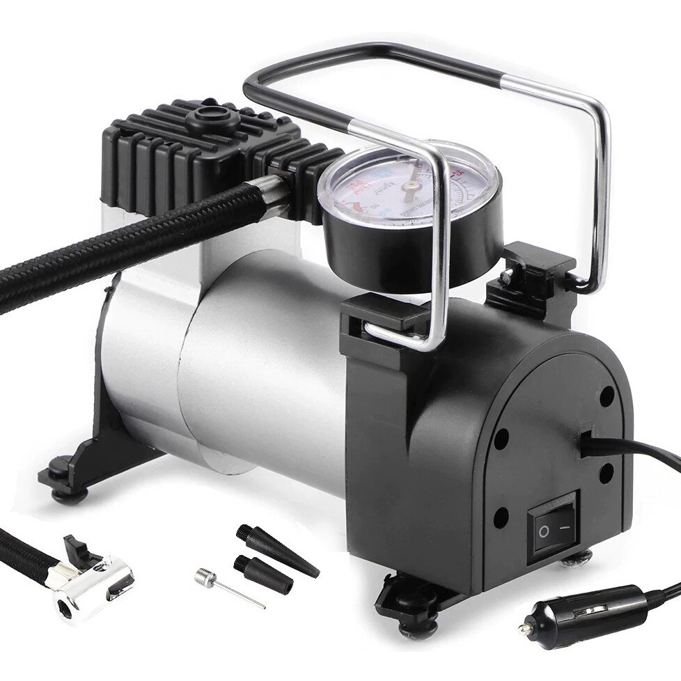 Compresor Auto, 12v, 120 Psi, Mini, Metalic - eMAG.ro