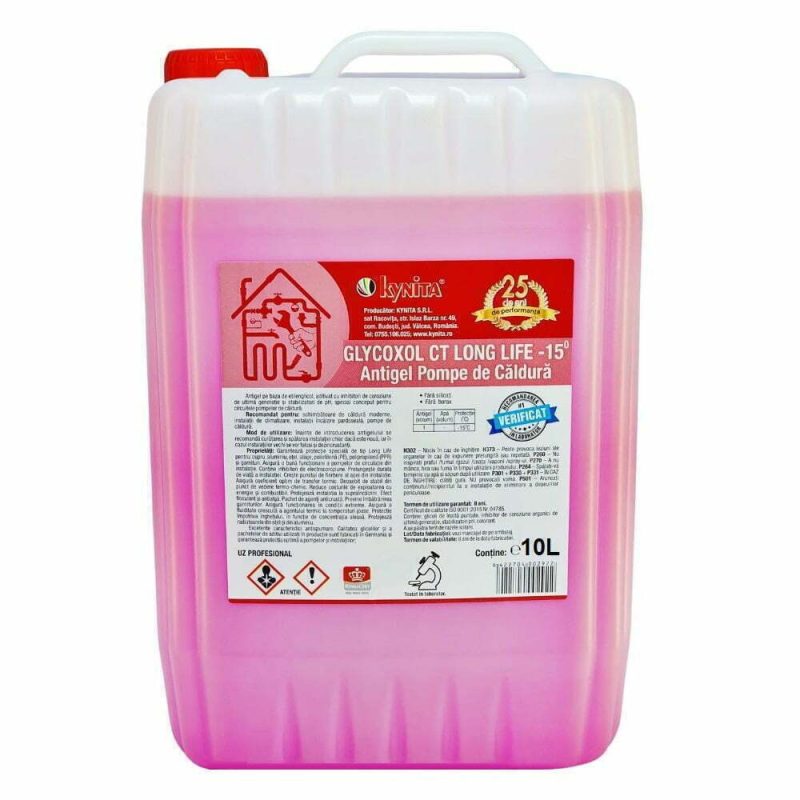 Antigel Diluat Pompe de Caldura Glycoxol -15°C 10L - eMAG.ro
