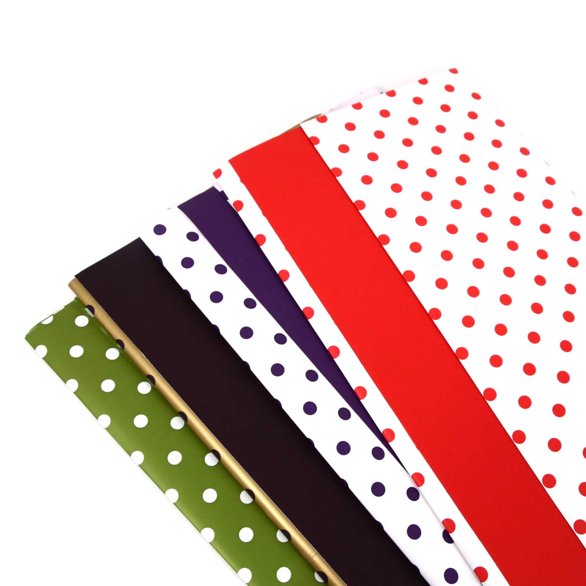 Folie doua fete cu buline, Crem cu bulina grena - eMAG.ro