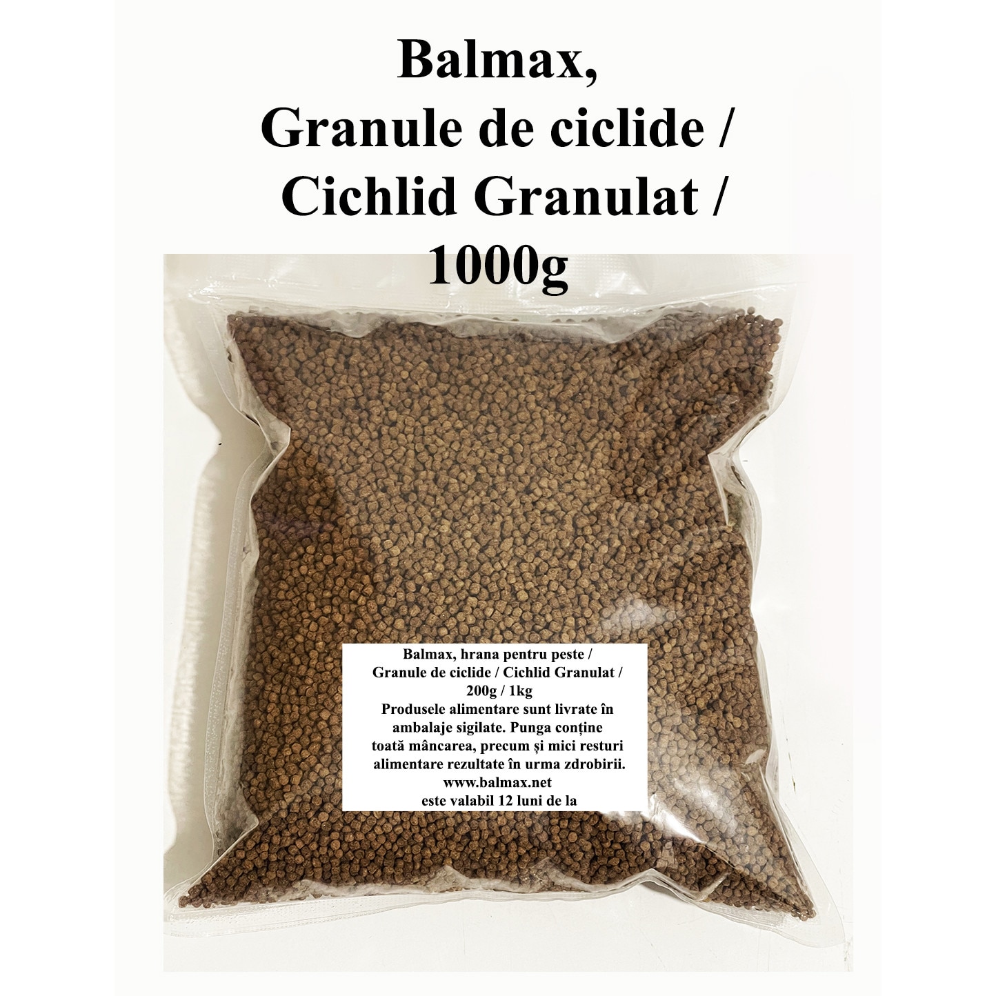 Granule de ciclide, Balmax, 1000g - eMAG.ro