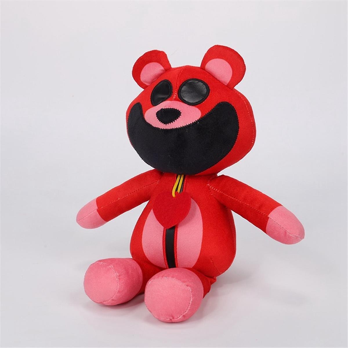 Плюшена играчка Bobby BearHug, The Smiling Critters, Червена, 30 см ...