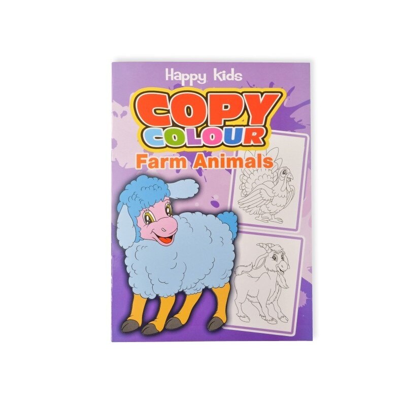 Set 4 x Caiet de colorat A4 din Punct in Punct - eMAG.ro