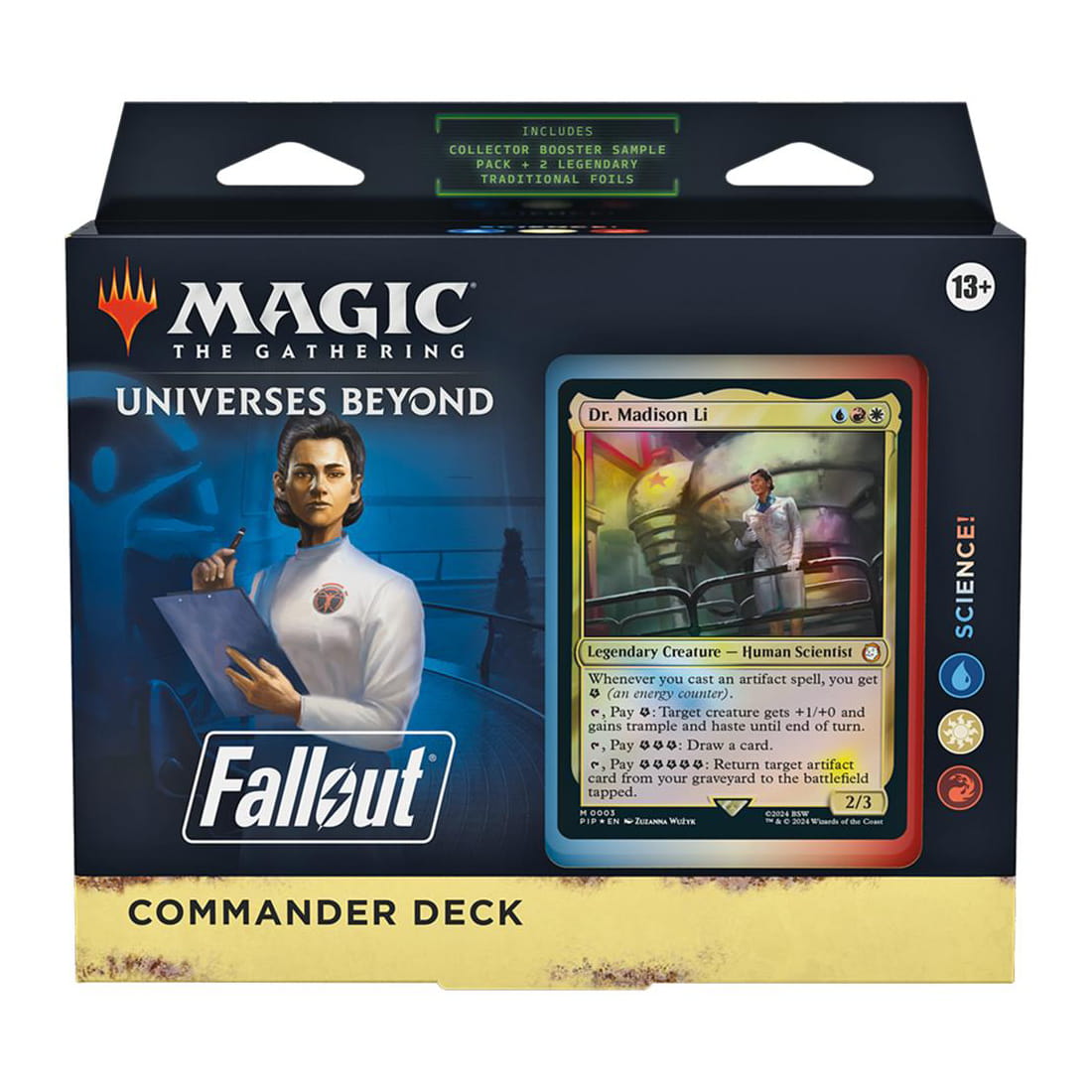 Extensie de joc Magic the Gathering, Science Commander Deck Fallout ...