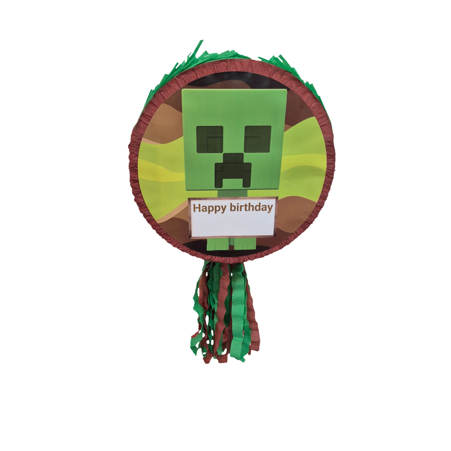 Pinata minecraft creeper, bat inclus si 10 jucarii surpriza - eMAG.ro
