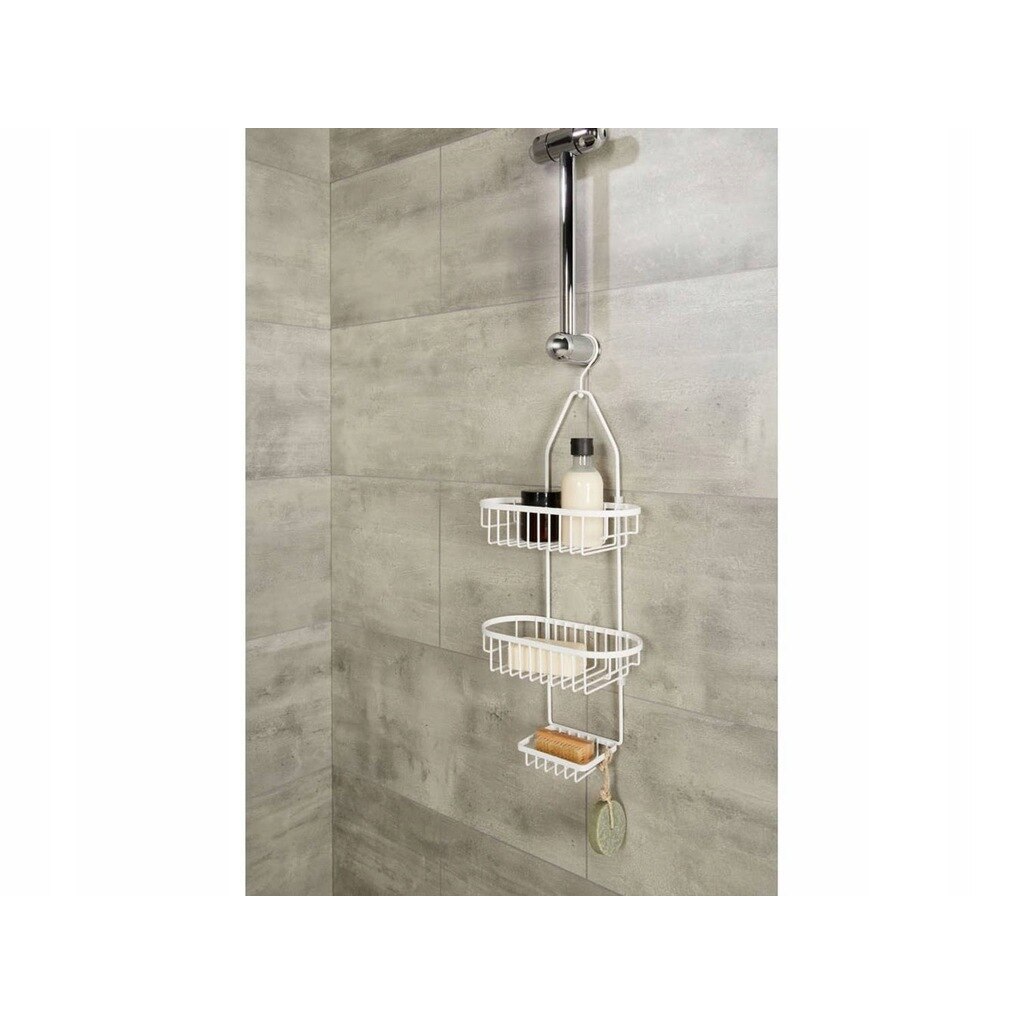 Raft suspendat pentru baie Livarno home, 25 x 53.5 x 11.5 cm, 3 ...