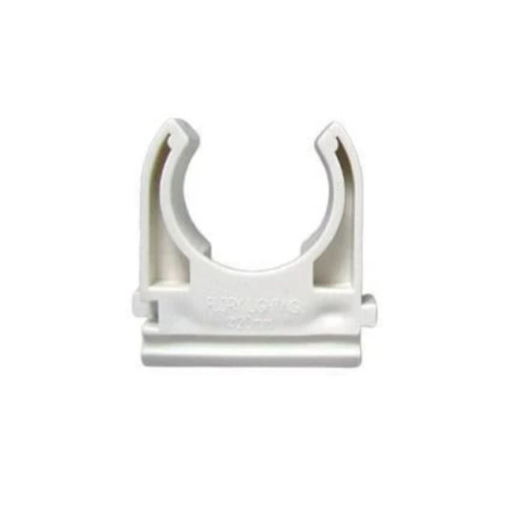 Set 5 Clema fixare simpla pentru teava, copex, tub pvc, 20 mm - eMAG.ro