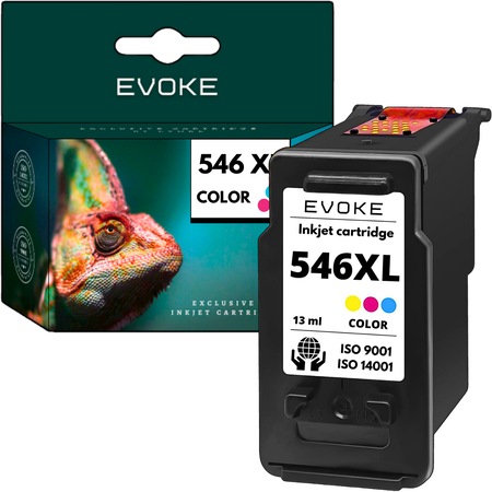 Cartus imprimanta CANON CL 546 culoare XL, 13 ml, 300 pagini, cerneala ...