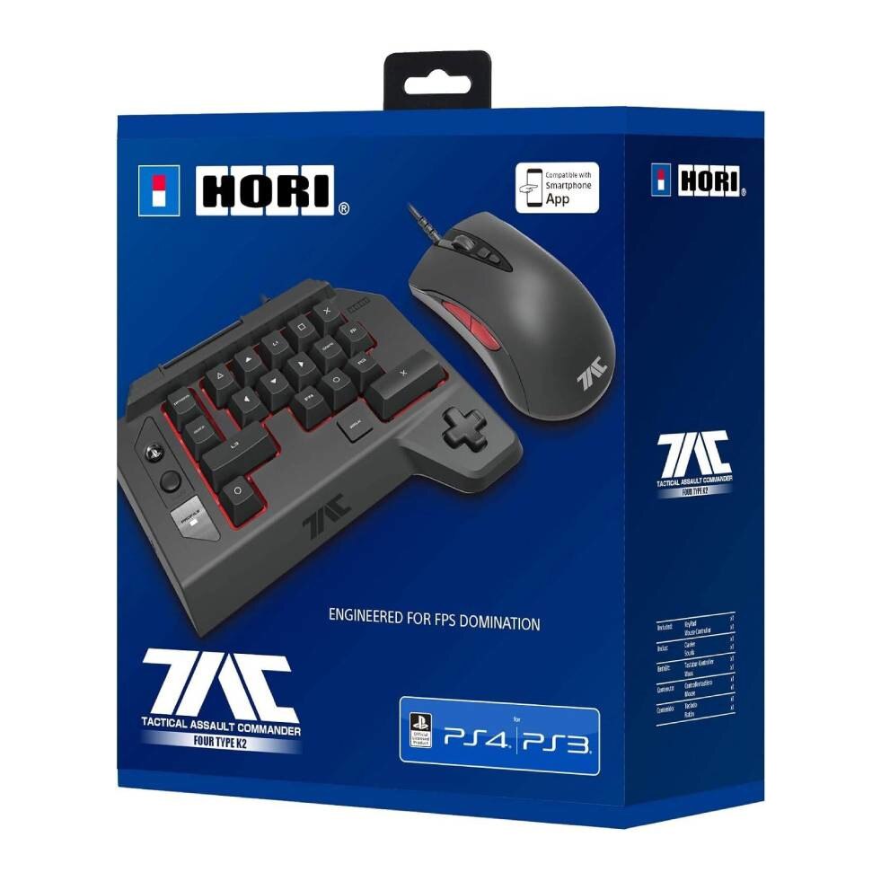 Tastatura Mini & Mouse Hori Tactical Assault Commander Type K2 Sony ...