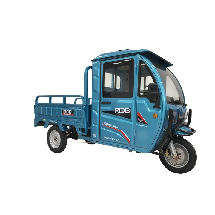 Triciclu electric, RDB MAX-Klass4, acoperis inchis, fara permis, 72V ...
