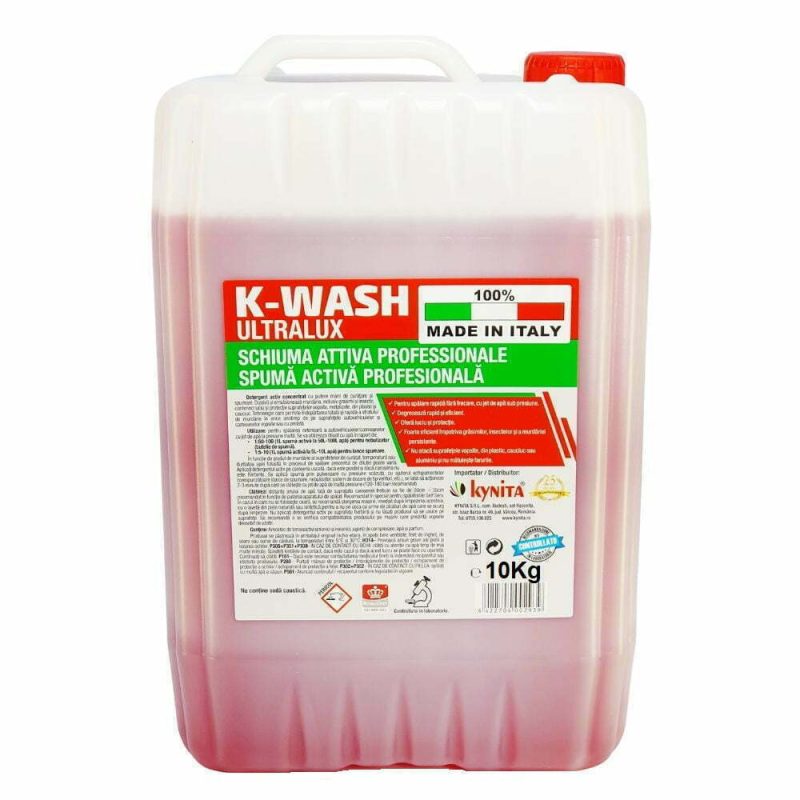 Активна Професионална пяна k-wash ultralux, Бяла, 10 кг - eMAG.bg