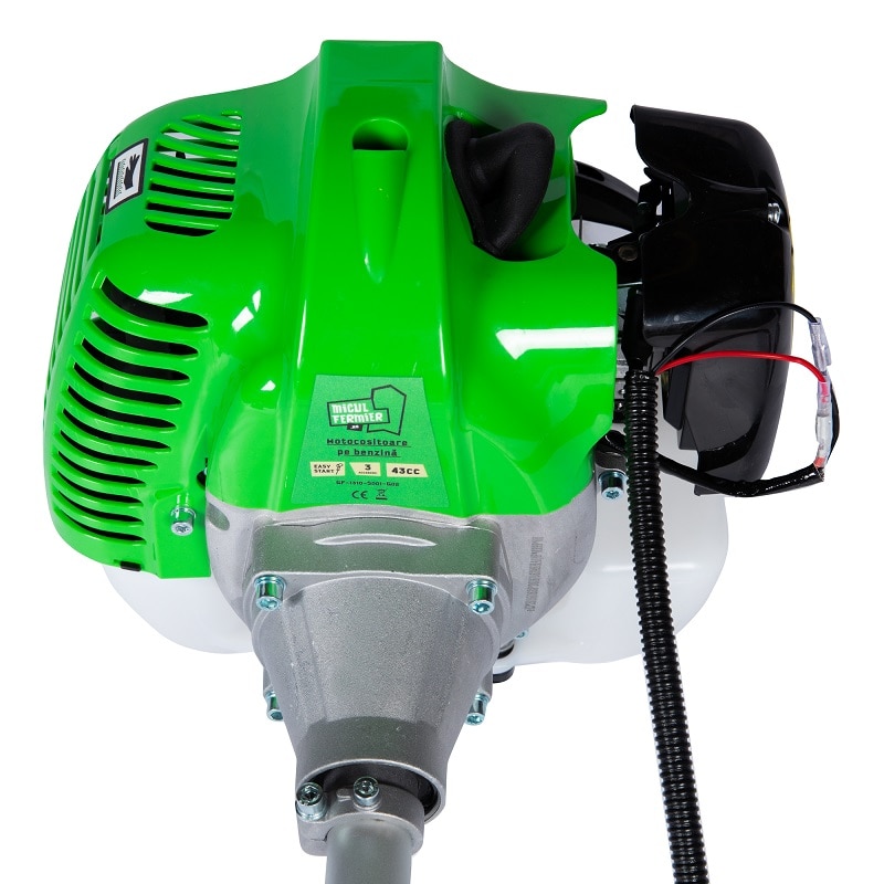 Motocoasa pe benzina 3.4 CP cu 3 accesorii si pornire rapida - eMAG.ro