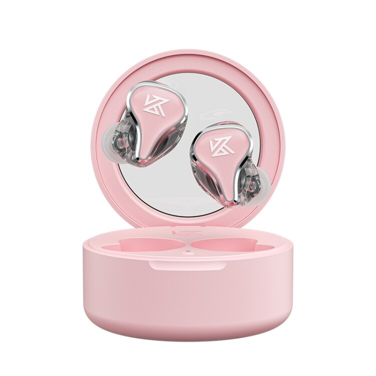 Casti fara fir Bluetooth, TWS, Noise canceling, Bluetooth V5.2, Roz ...