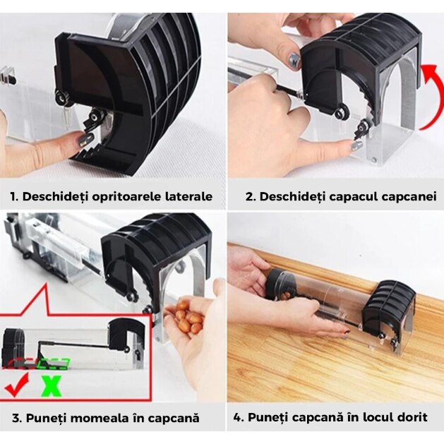 Set 2 Capcane Soareci si Sobolani SUPER TRENDS®, Tip Cursa Inteligenta ...