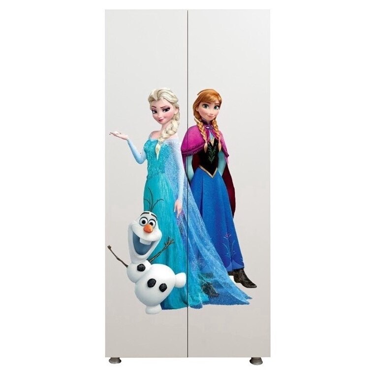 Sifonier copii 2 usi Frozen, 180x80 cm, PAL melaminat - eMAG.ro