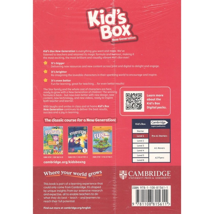 Kid's Box New Generation Level 1 Flashcards ; Caroline Nixon - eMAG.ro