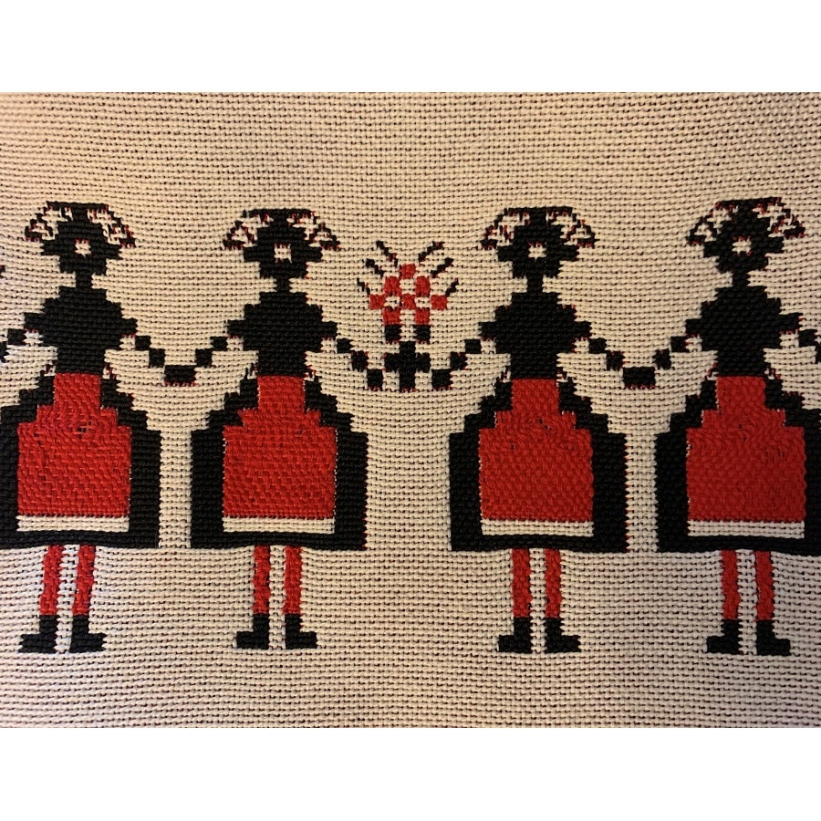 Traista traditionala pentru costum national, 22X20 cm - eMAG.ro