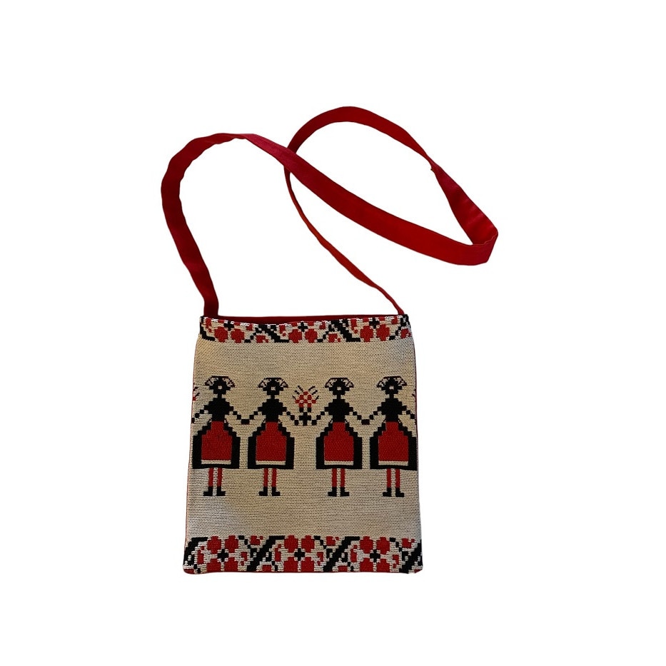 Traista traditionala pentru costum national, 22X20 cm - eMAG.ro