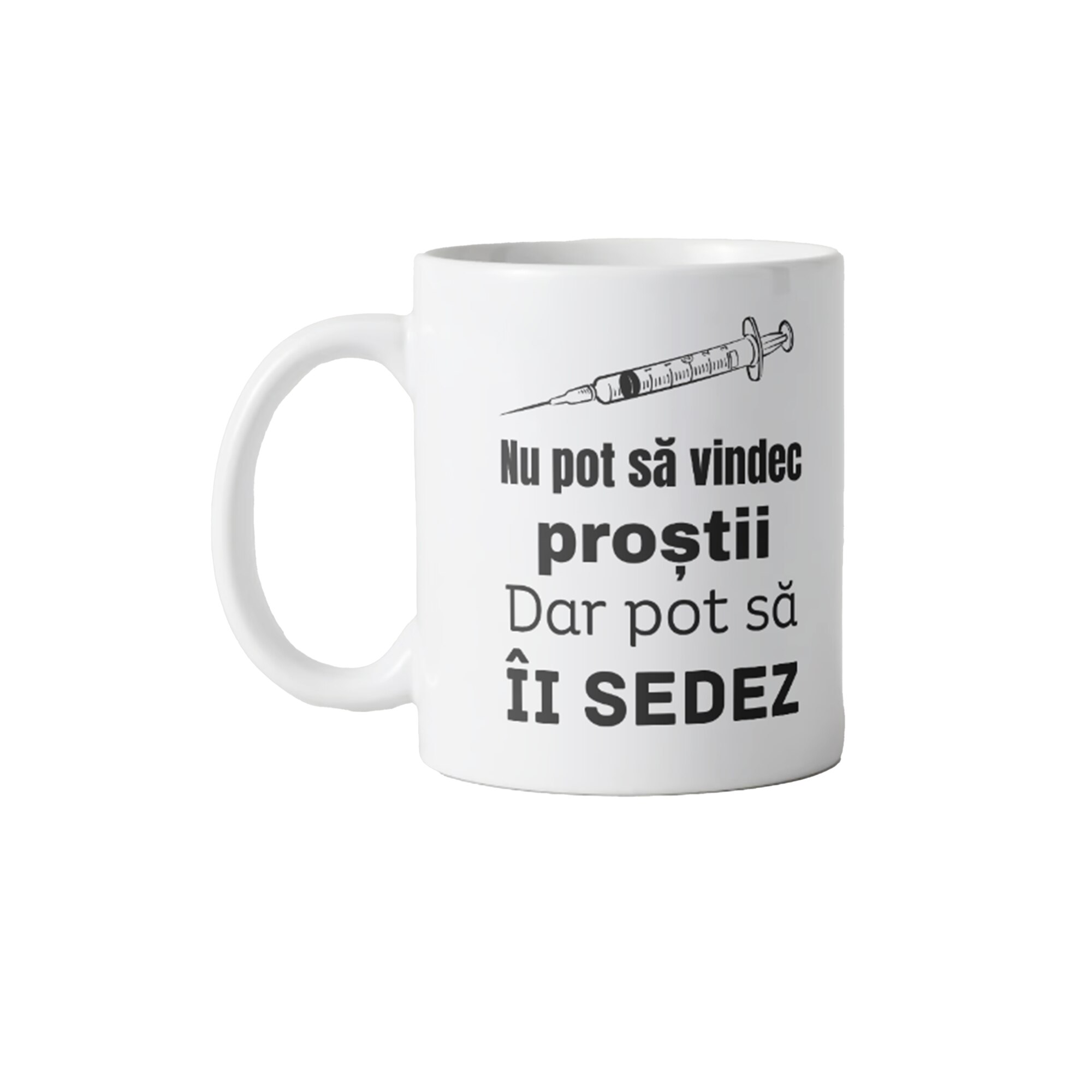 Cana pentru asistente/doctori Alb, Ceramica, 330ml - eMAG.ro