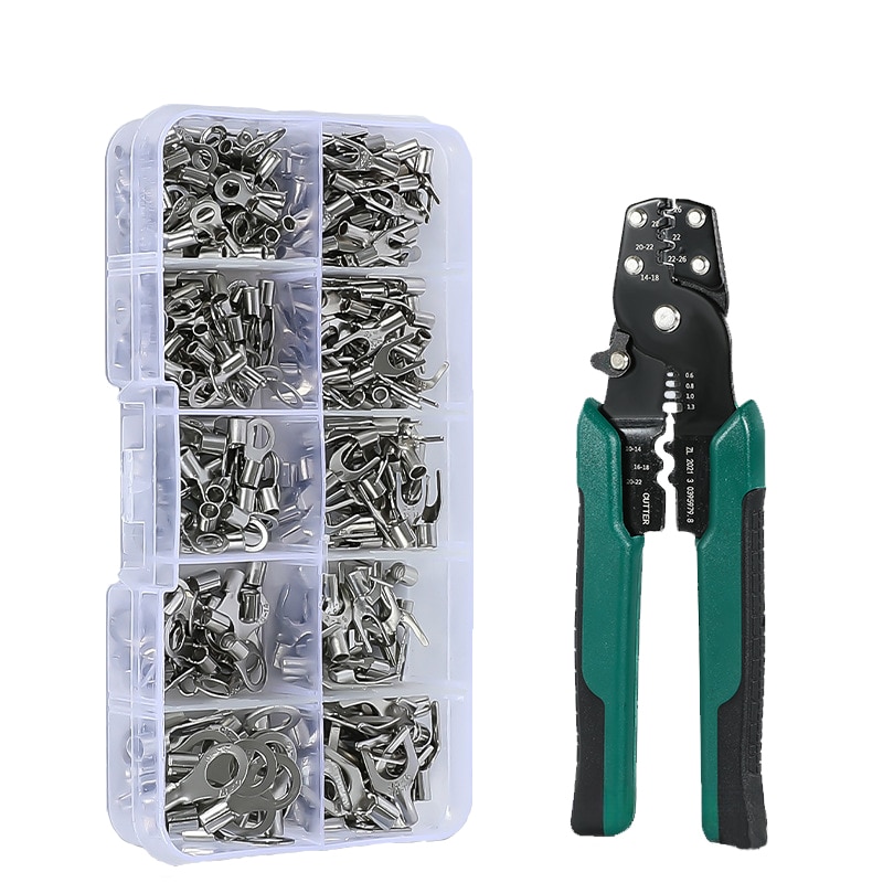 Cleste sertizare multifunctional 3 in 1, 26-10 AWG, 320 terminale ...