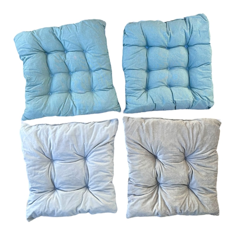 Set 4 Perne decorative pentru scaun de bucatarie sau terasa, dimensiuni ...